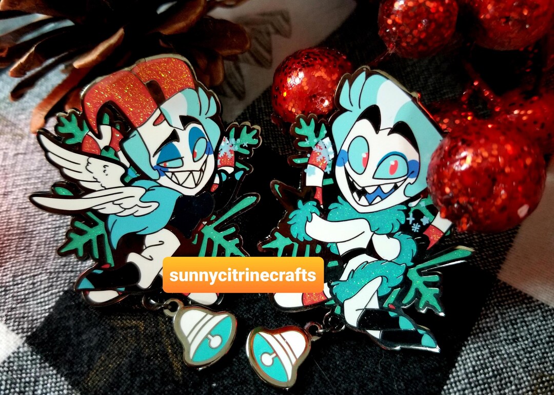 Limited Edition Hellish Holiday Pins Restock - Etsy