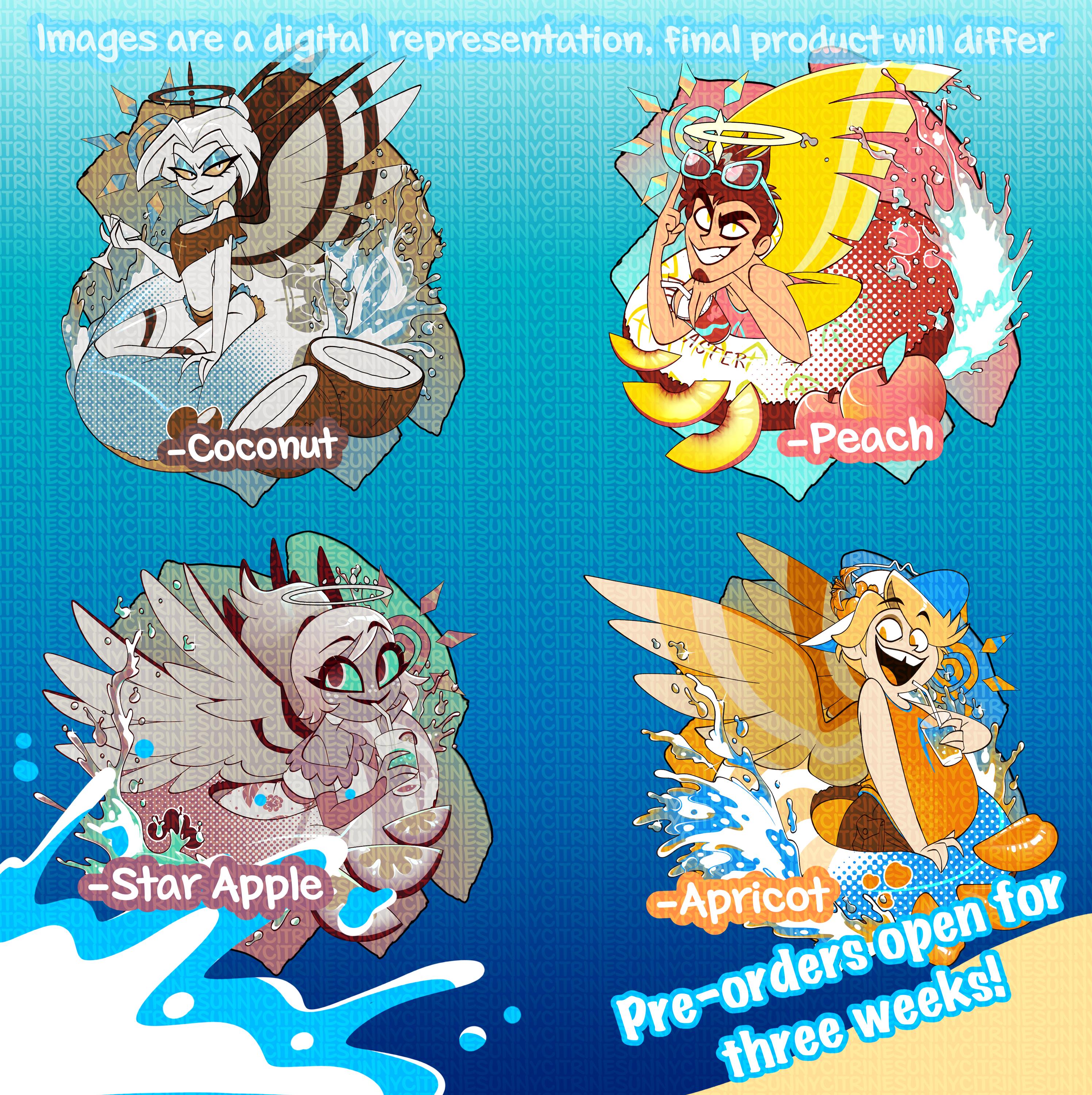 Pre-order! Hell Summer Jumbo Pins - Etsy