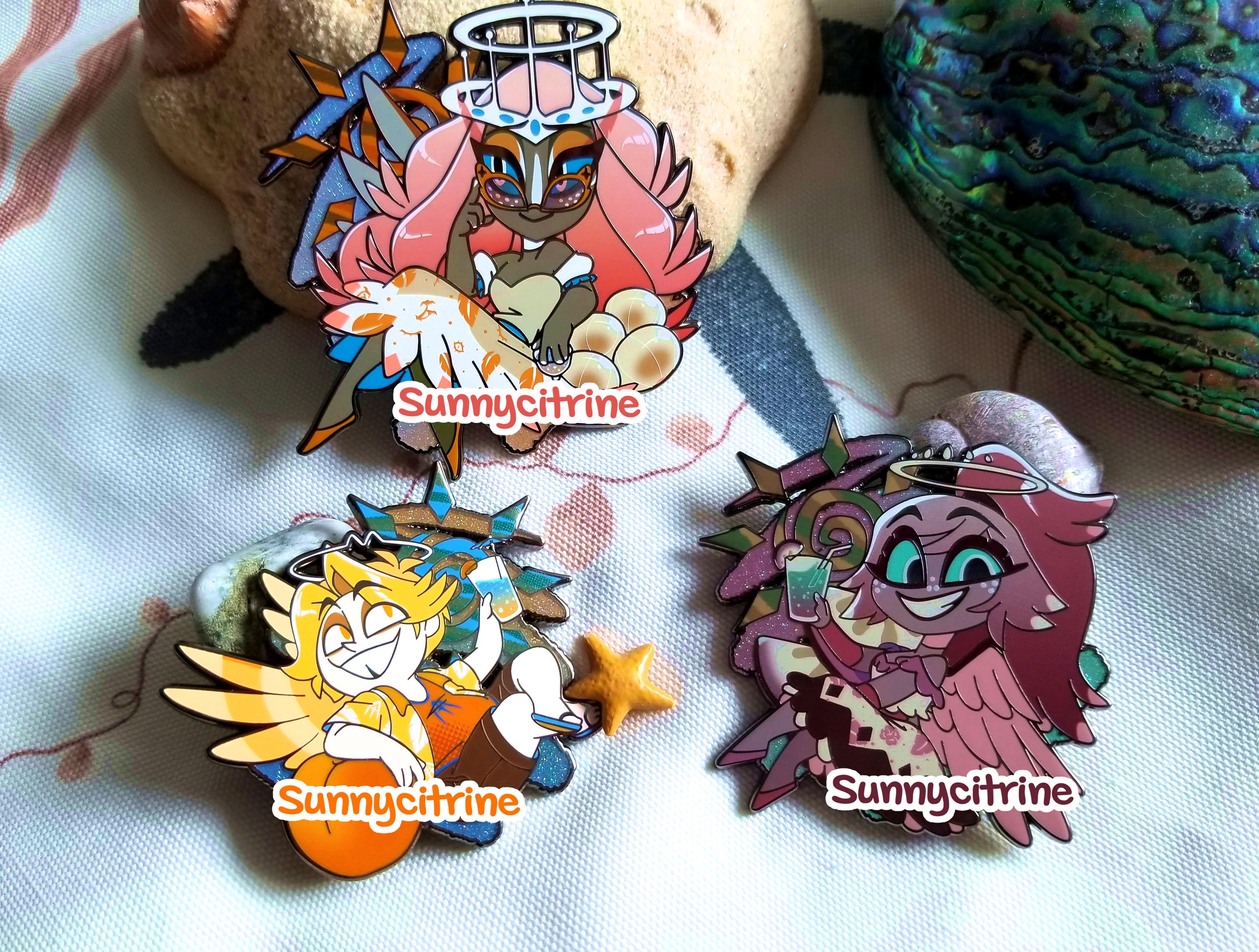 Pre-order Extras! Hell Summer Pin Set - Etsy