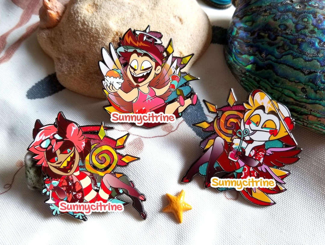 Pre-order Extras! Hell Summer Pin Set - Etsy