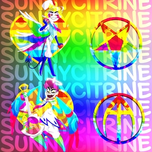 Hazbin/helluva Pride Standees - Etsy