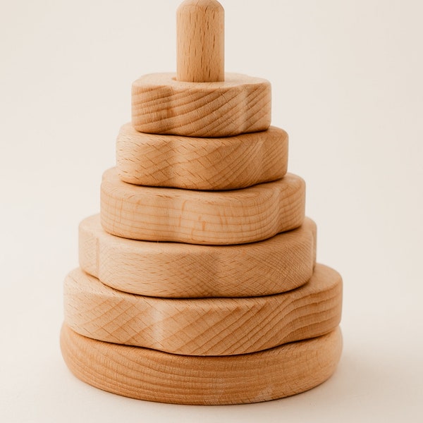 Wooden Stacking Toys - Etsy