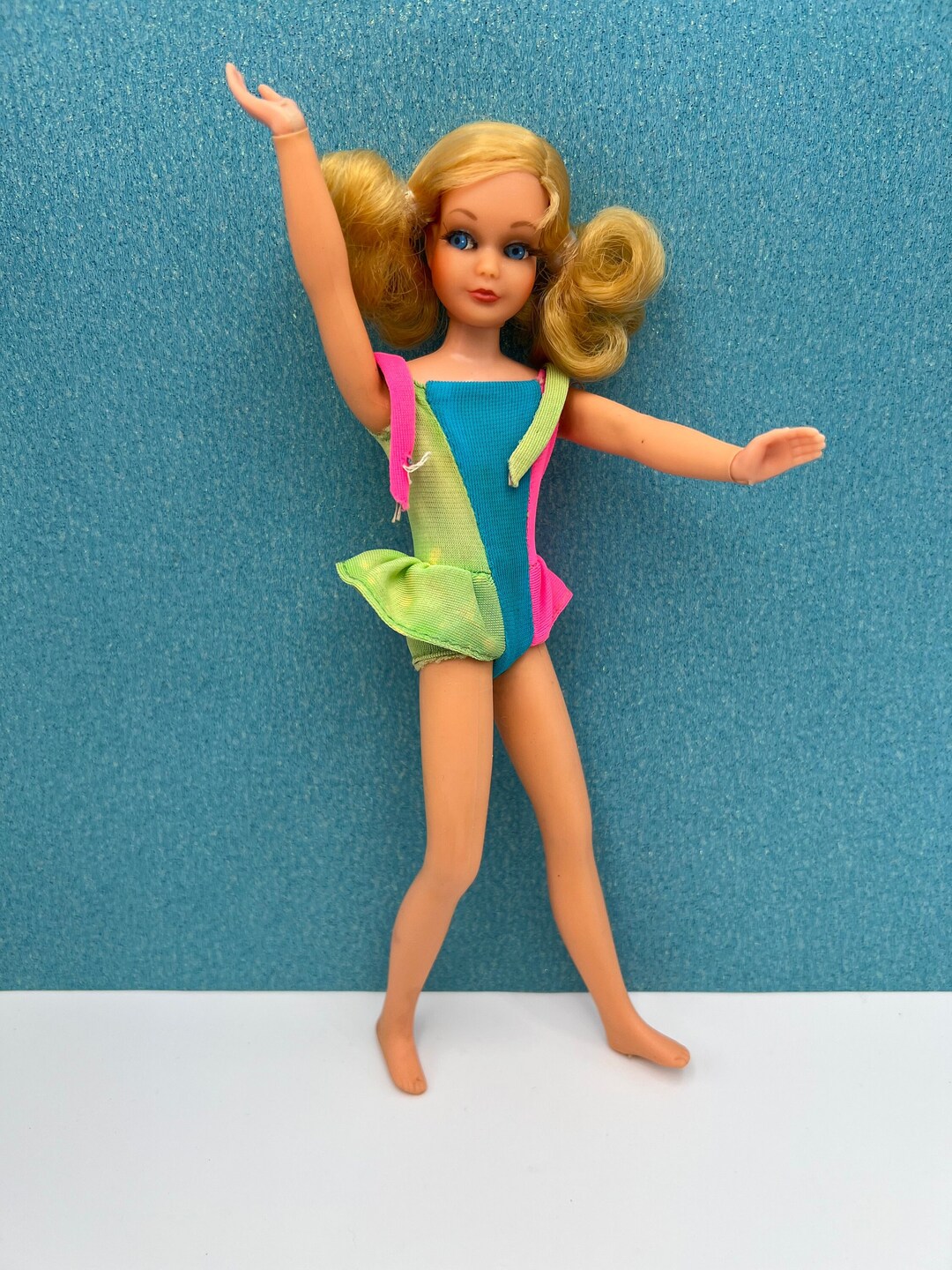 1970s Dramatic New Living Skipper Doll With Original Swimsuit Etsy