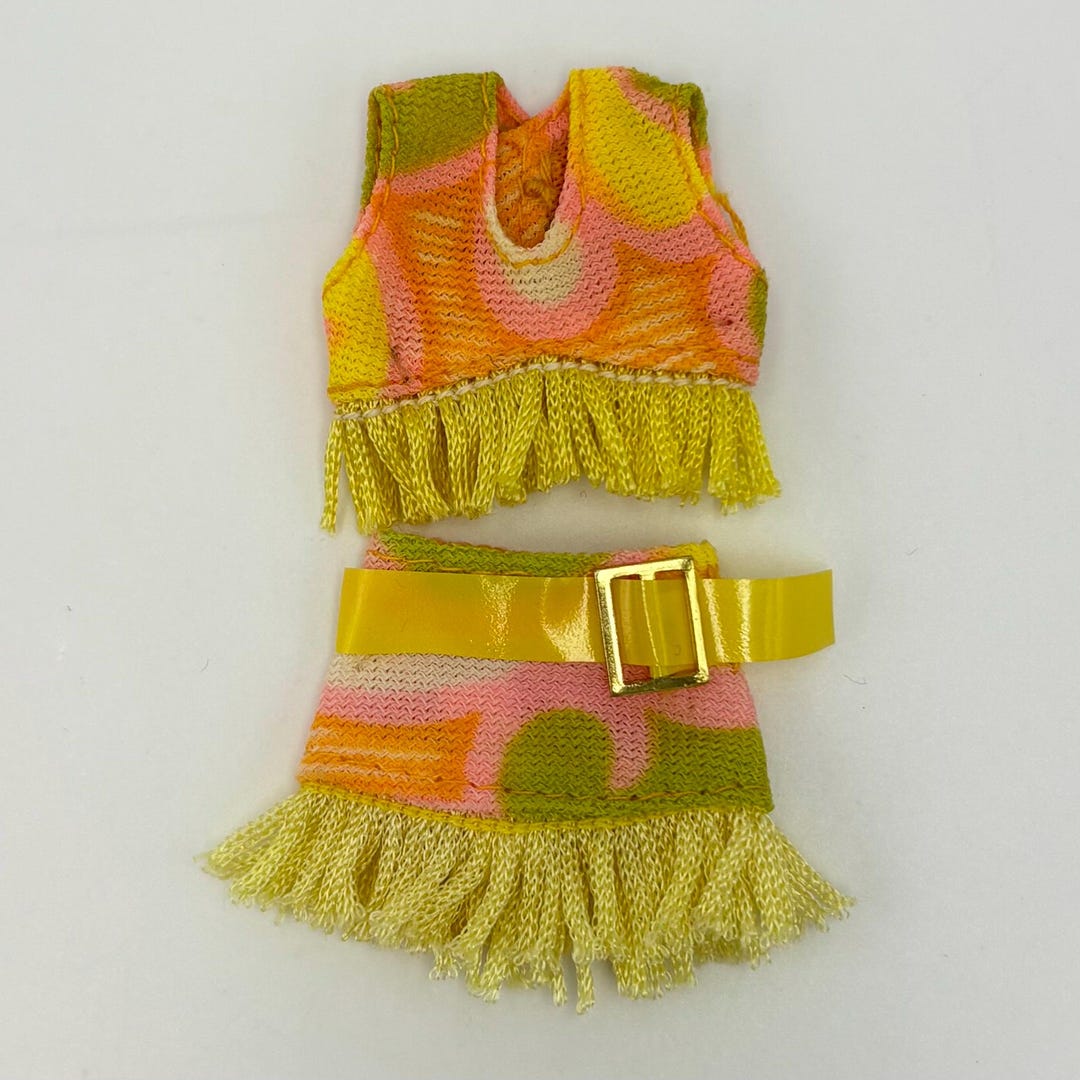 Miki Fiesta Frolic 7009 Dawn Doll Top Skirt 1970s - Etsy