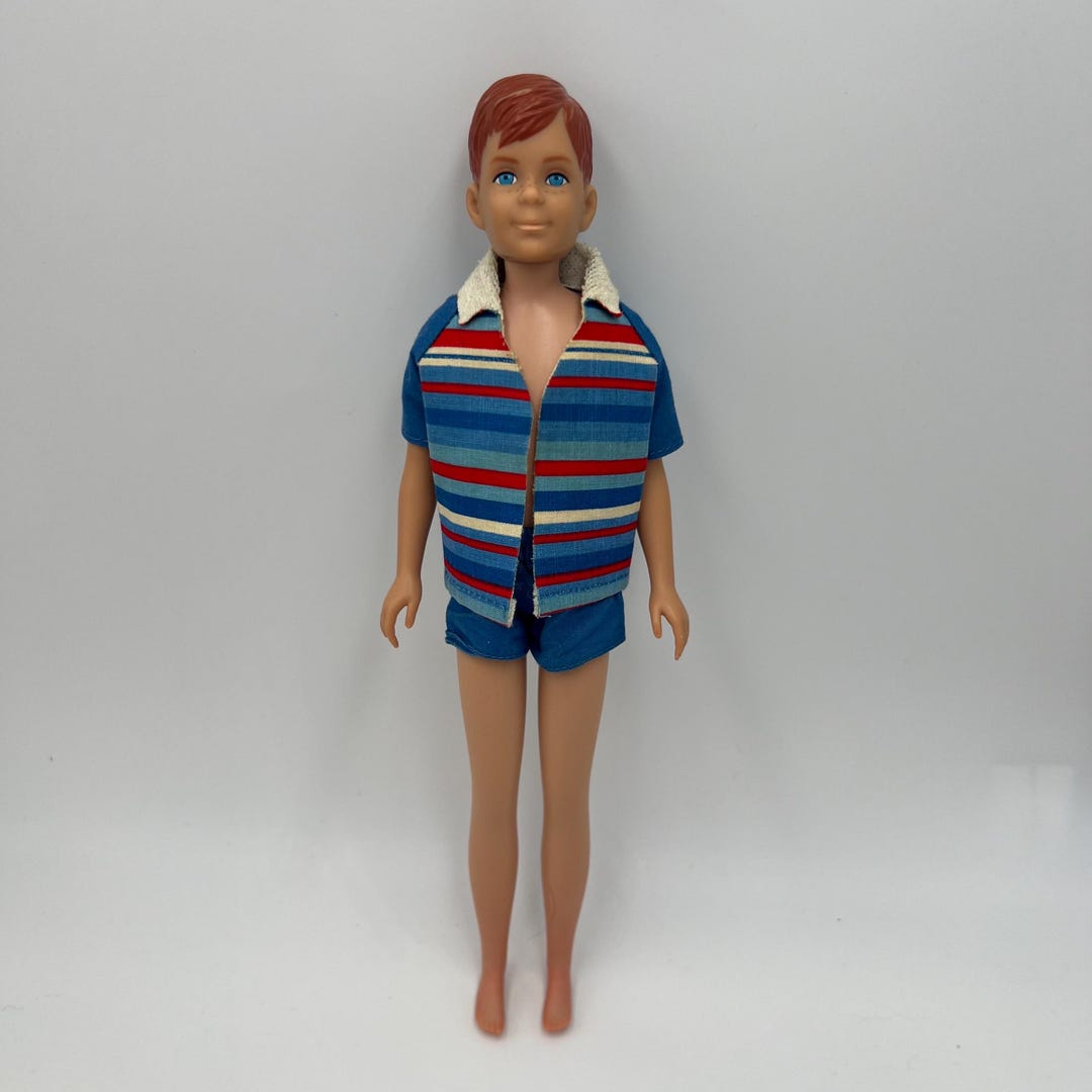 Ricky Barbie Doll With Original Swim Jacket and Shorts - Etsy