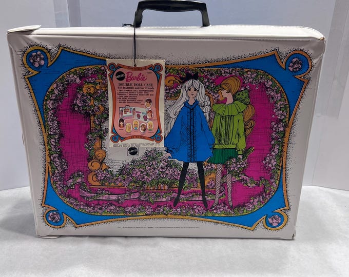Vintage 1968 Mattel Barbie Doll Case- the World of Barbie Doll Case ...