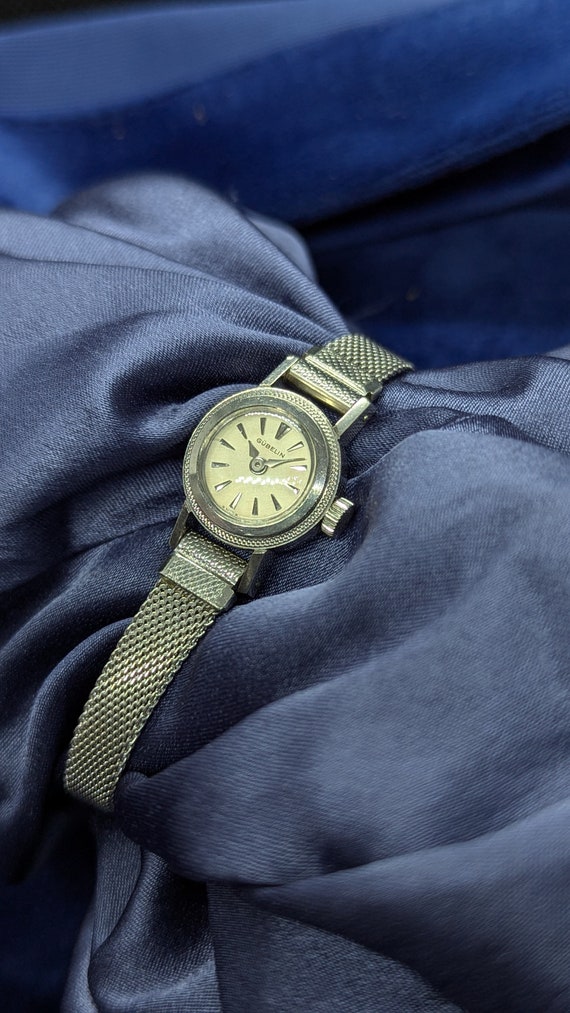 Exceptional Vintage 1960s Gubelin 18k White Gold Ladi… - Gem