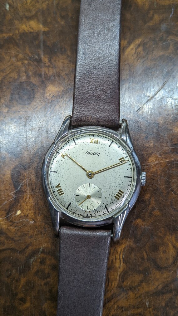 Rare 1950s All Stainless Mid Century Men's Watch By C… - Gem