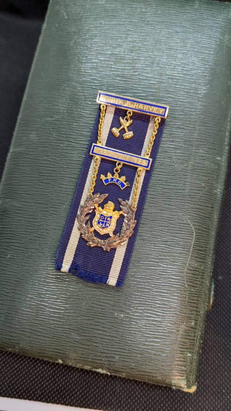 Amazing 10K Gold Vintage 1928 Demolay Past Master Councilor - Etsy