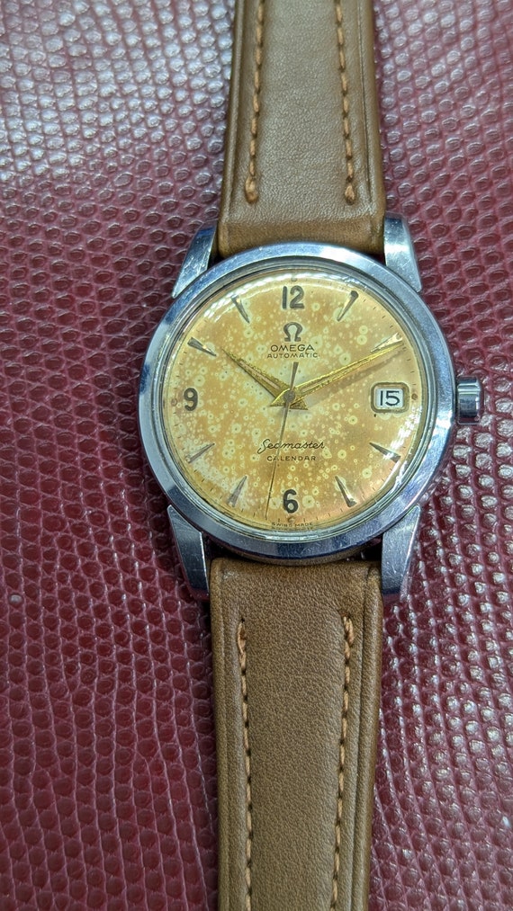 Incredible Tropical Dial Vintage 1956 Omega Seamaster… - Gem