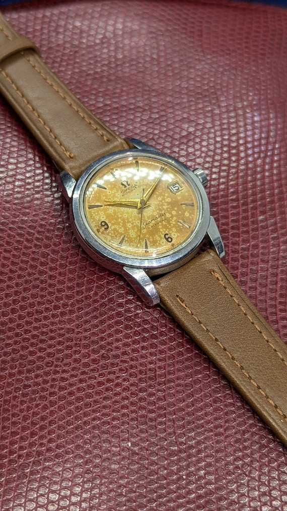 Incredible Tropical Dial Vintage 1956 Omega Seamaster… - Gem