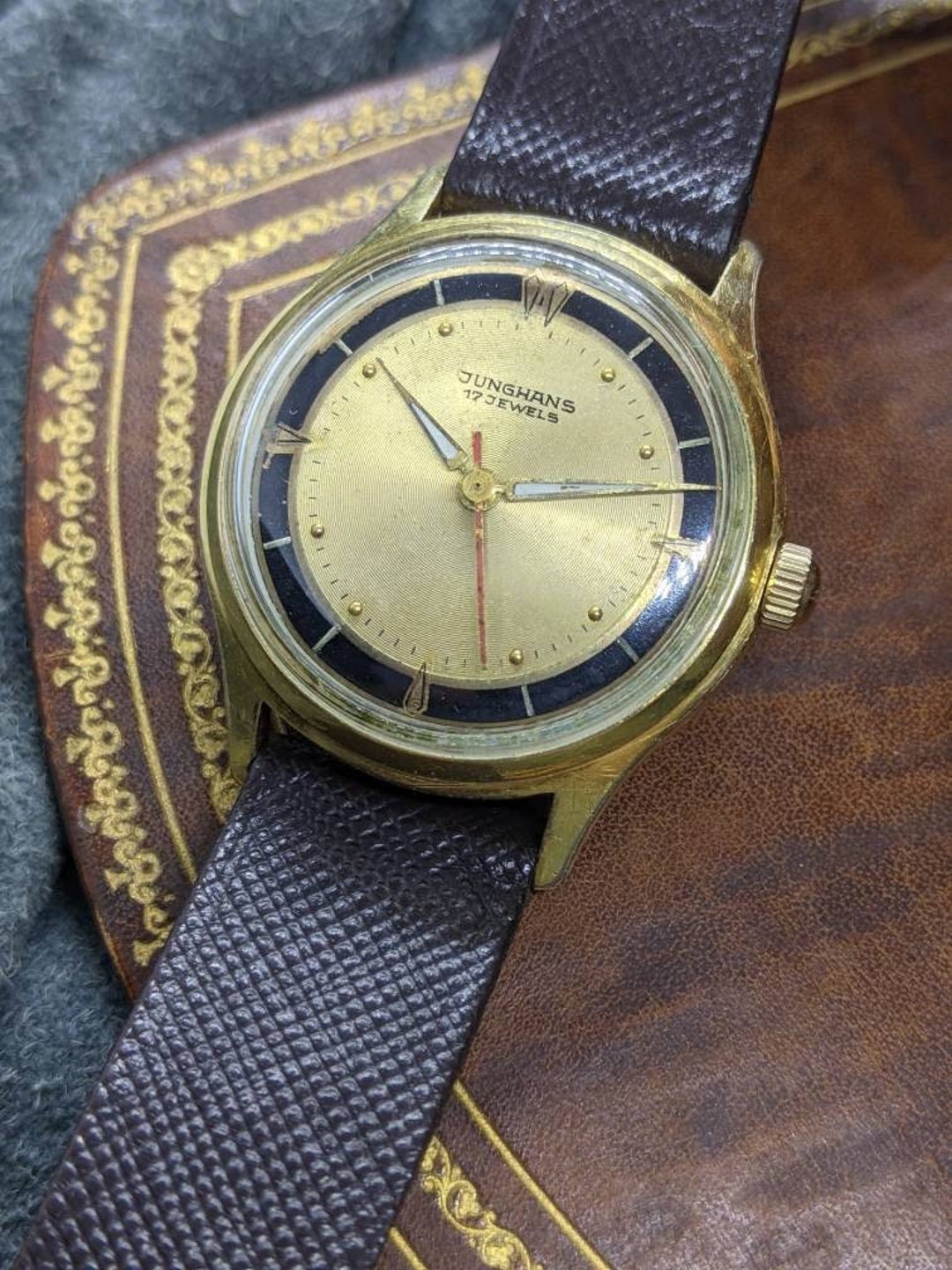 Vintage 1950s Junghans J82/1 Chronometer Grade Men's Watch Serviced W ...