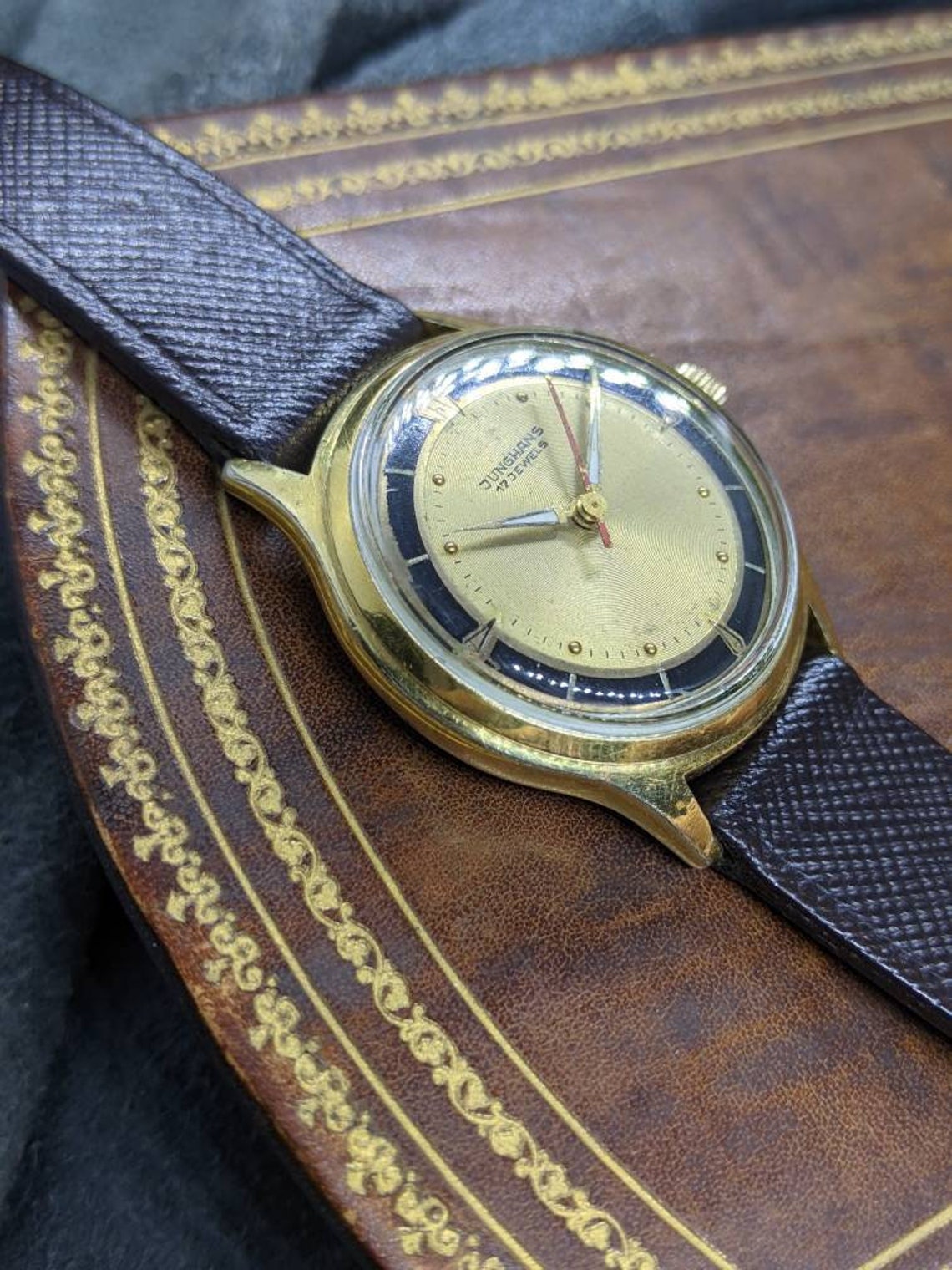 Vintage 1950s Junghans J82/1 Chronometer Grade Men's Watch Serviced W ...