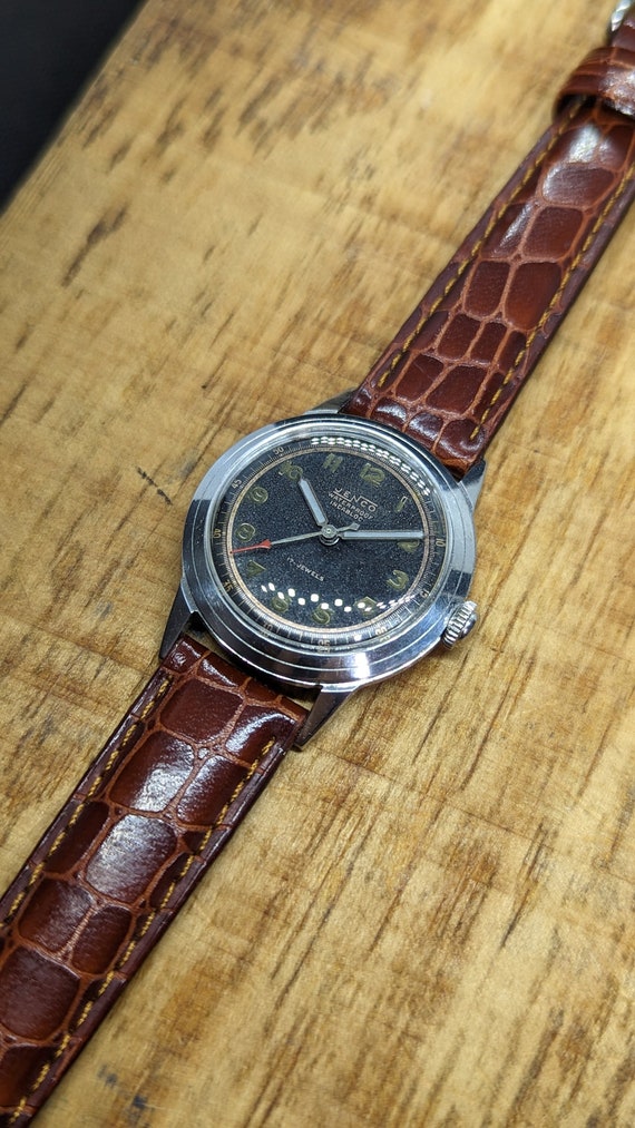 vintage jenco black dial - Gem