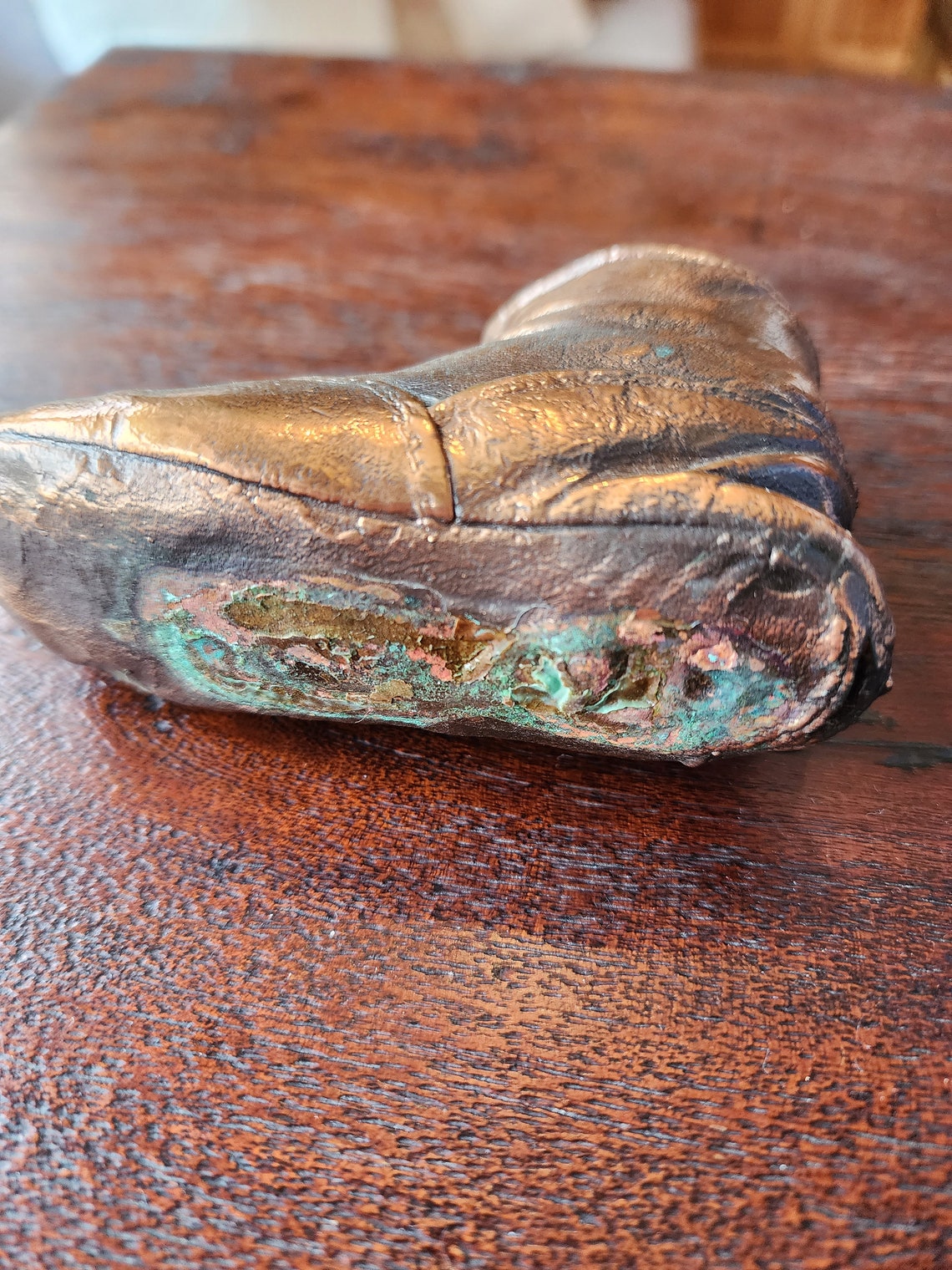 Antique Bronze Baby Shoe Boot Bootie, Pre 1930s Gothic Victorian - Etsy