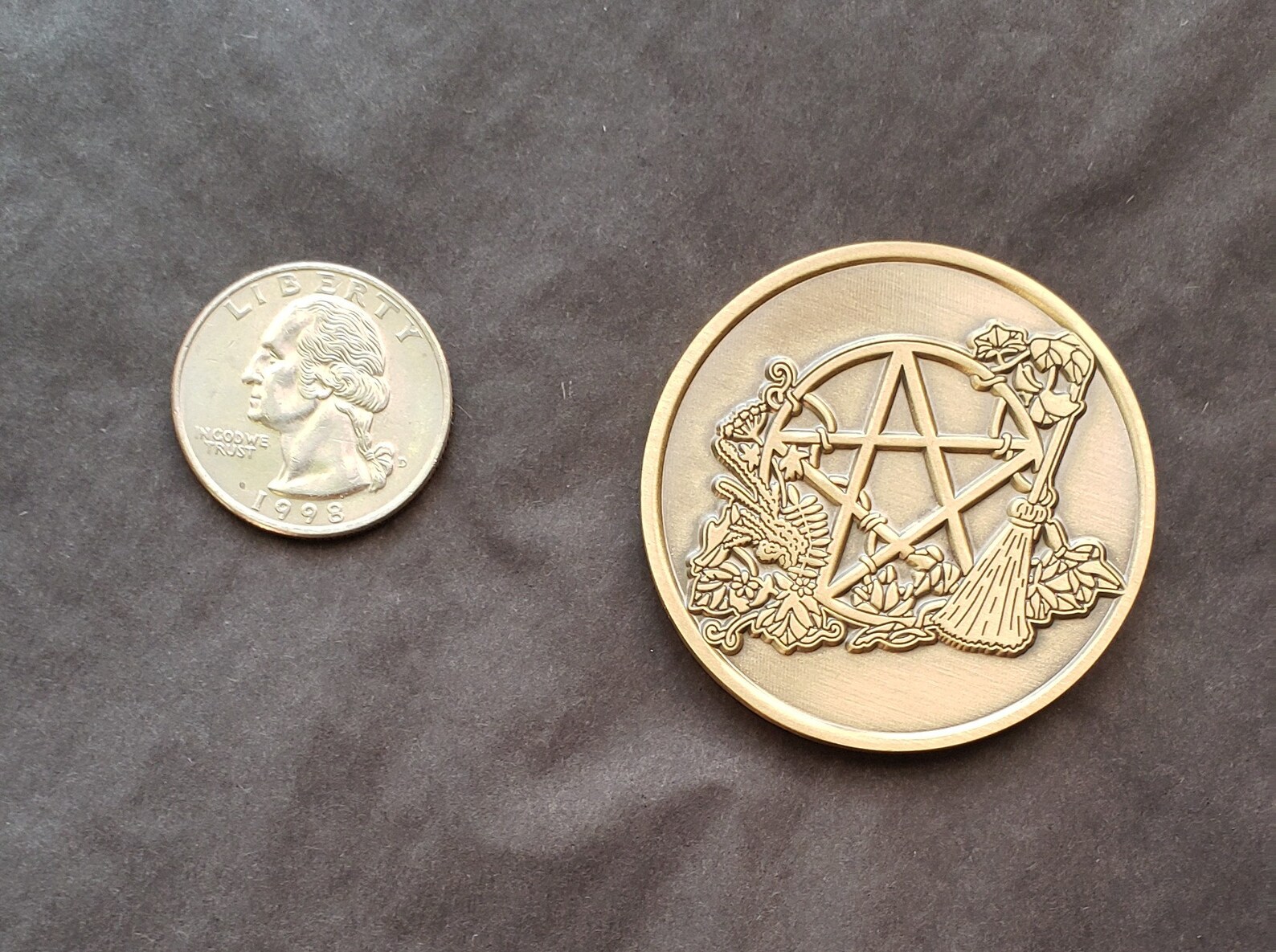 Witches Coin - Etsy