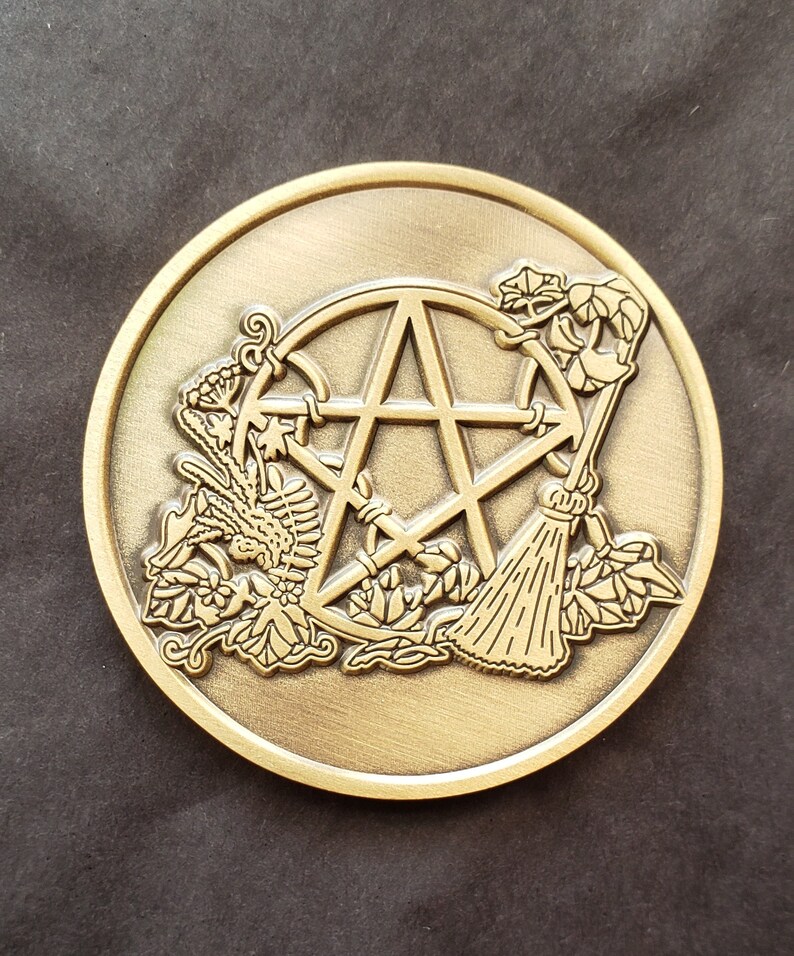 Witches Coin - Etsy
