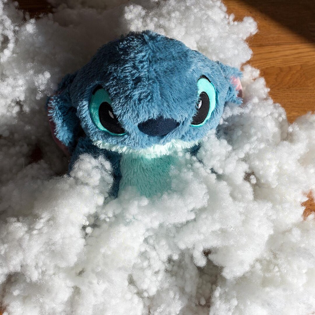 PES Fiber Balls for Stuffing Pillows Stuffed Toy Animals Pet Beds or ...