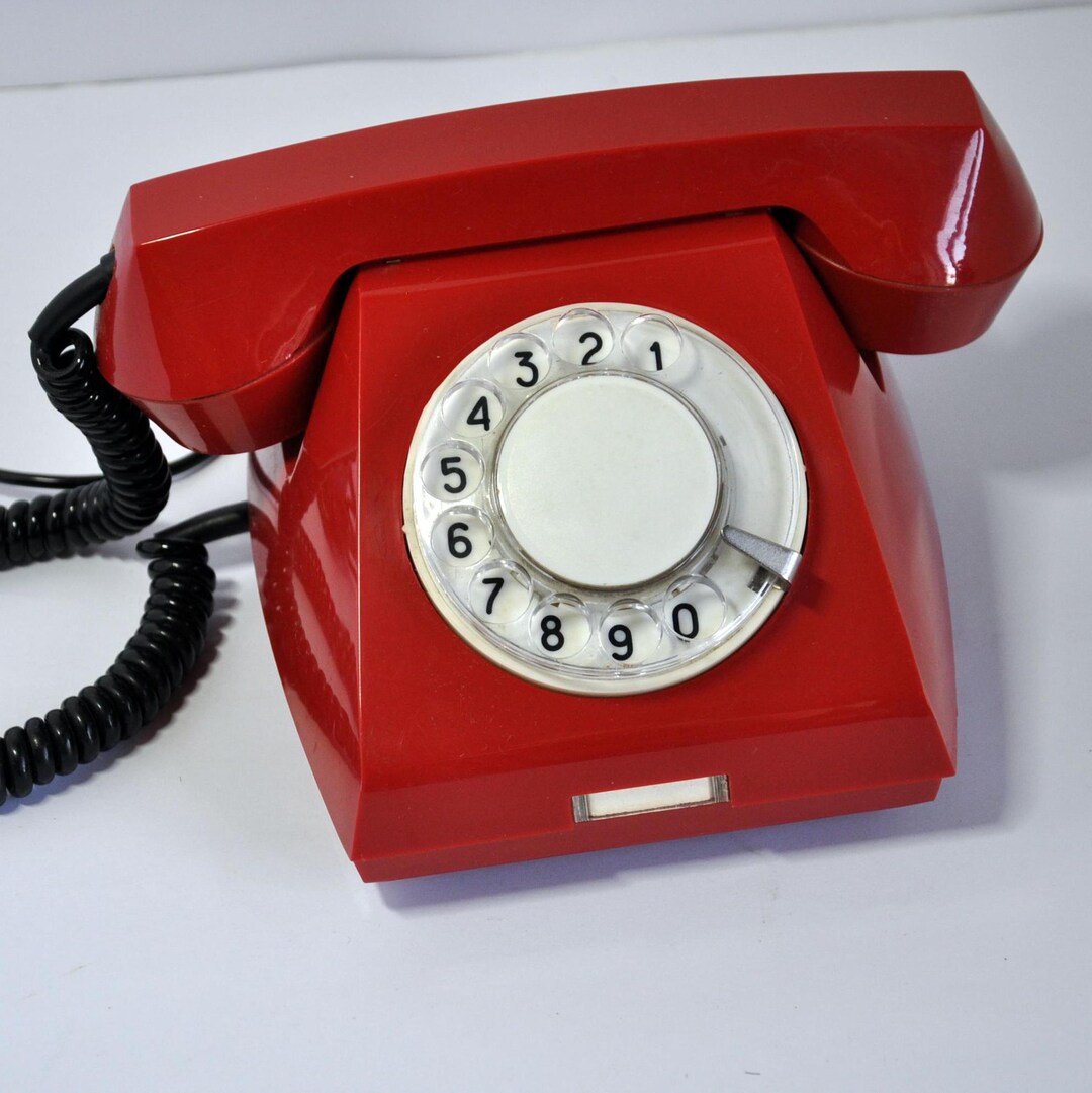 Vintage Soviet Rotary Telephone TA-68, 1985 - Etsy