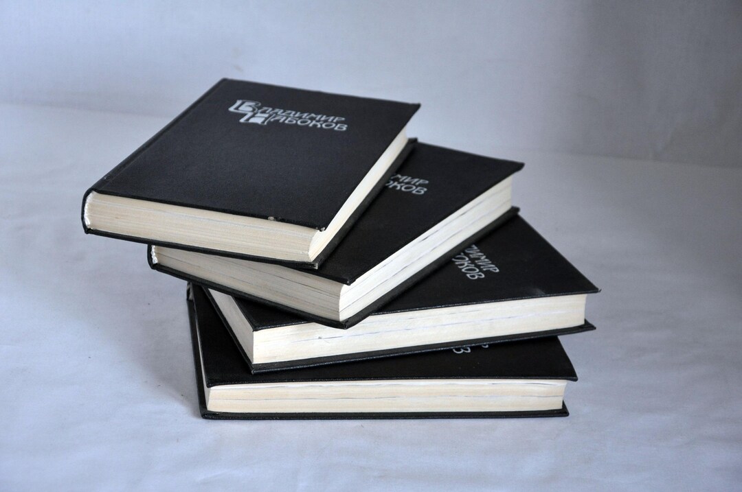 Vintage Collection of Vladimir Nabokov's Writings in 4 Volumes, 1990 - Etsy