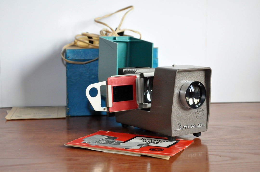 Vintage Soviet Slide Projector Etude, 1973 - Etsy