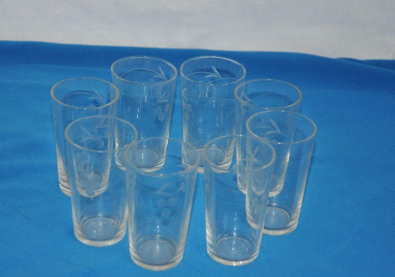 Set of Soviet Drinking Glasses, 1970s - Etsy