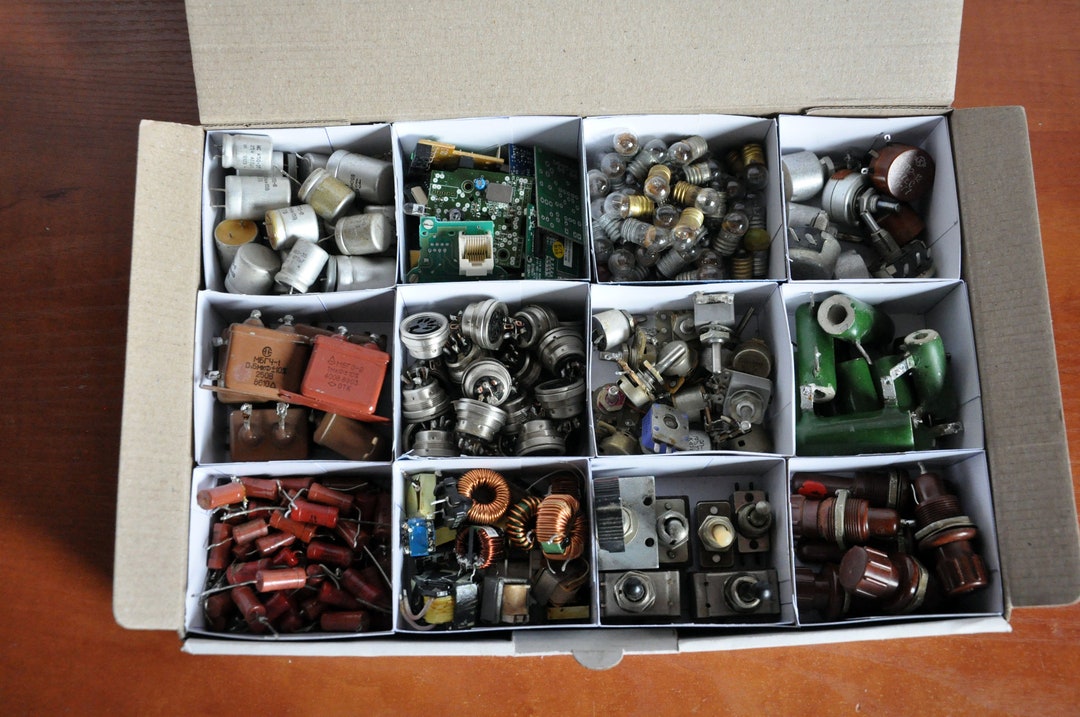 Vintage Soviet Electronic Components, 1990s - Etsy