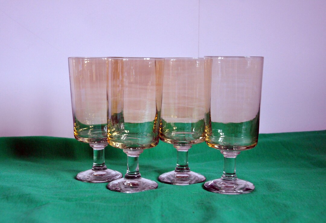 Set of Vintage Soviet Wine Glasses, 1980s - Etsy