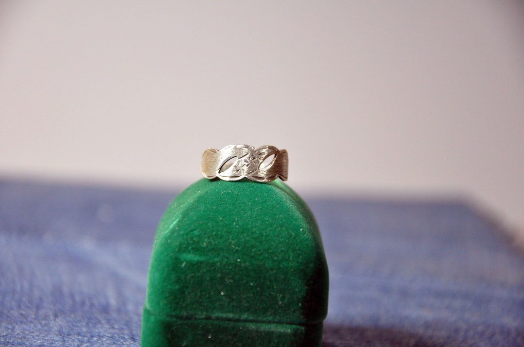 Vintage Soviet Silver Ring 916, 1980s - Etsy