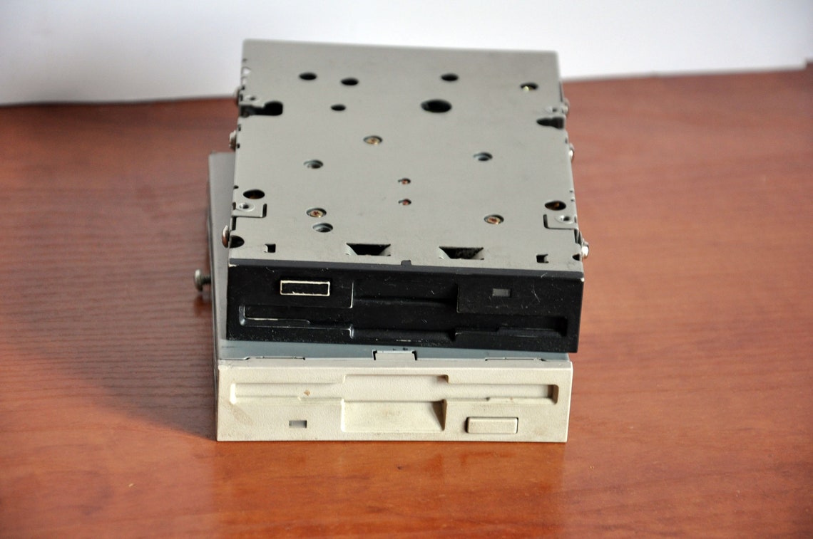 Vintage External Floppy Disk Drive 3.5 FDD, 1990s - Etsy