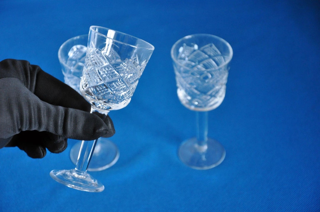 Set of Vintage Soviet Crystal Drinking Glasses, 1980s - Etsy
