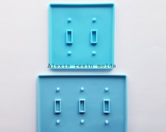 Light Switch Cover Resin Molds - Etsy