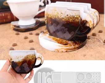 Shaker Coaster Mold - Etsy