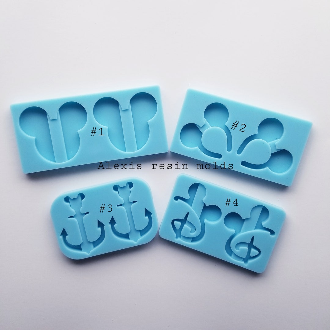 Mouse Straw Topper Molds - Etsy