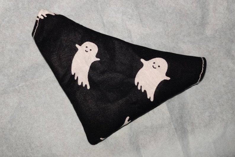 Ghost Slide-on Bandana Designs Pet Bandanas Dog Bandanas - Etsy