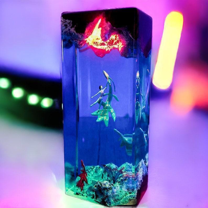 Ilu Ft Kiri Avatar 2, Way of the Water, Avatar 2, Handmade Light Shade ...