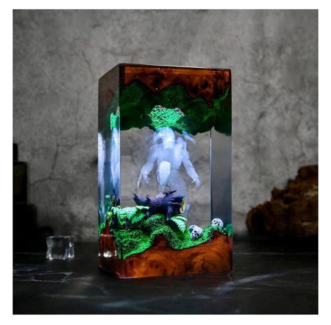 Monster Resin Lamp,diorama Monster, Invisible Monster,home Decoration ...