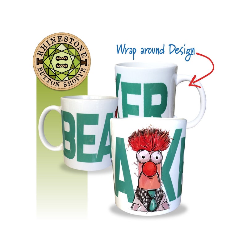 Beaker Muppet - Etsy