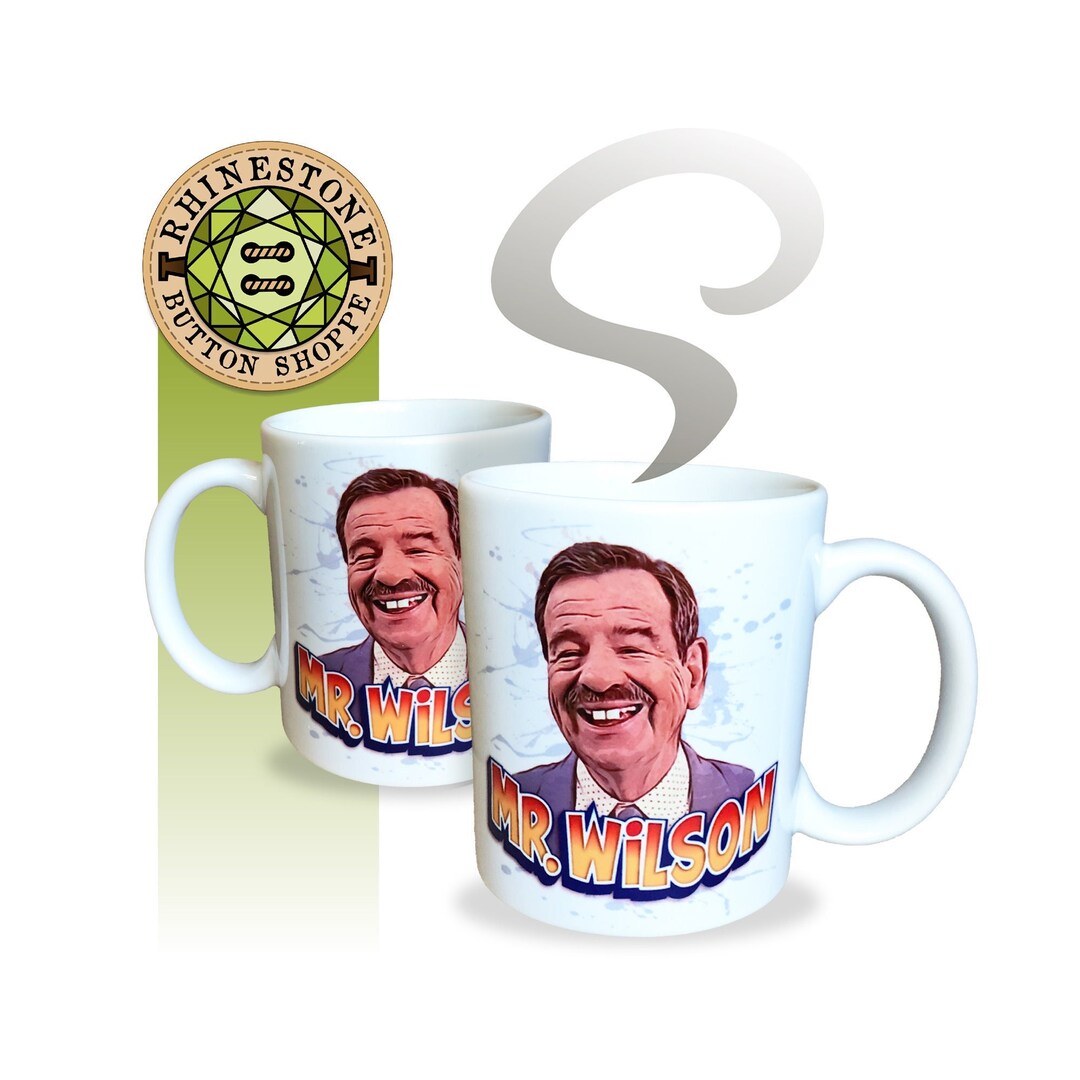 MR. WILSON, Dennis the Menace Character, Walter Matthau, 11 Oz. Coffee ...