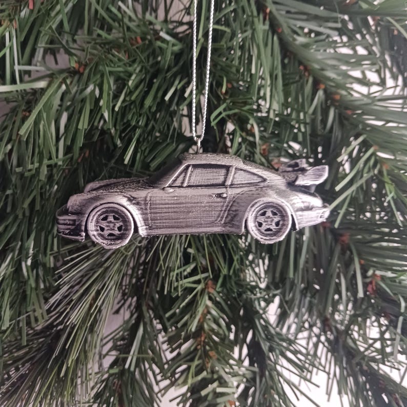 Custom 3D Porsche 911 Personalized Christmas Ornament Unique High ...