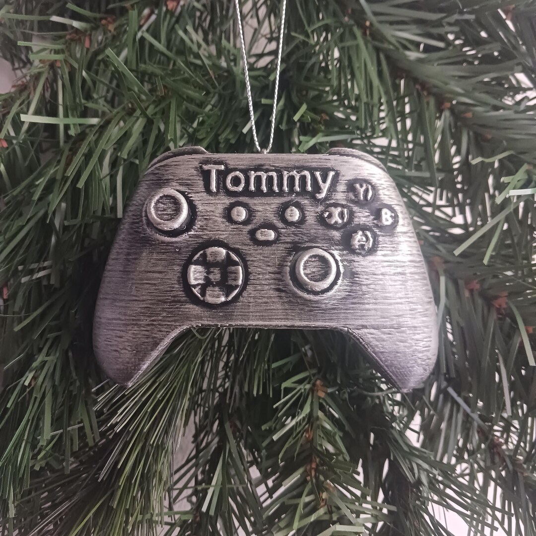 Custom 3D Printed Xbox Controller Ornament - Personalized Gamer Gift - Etsy