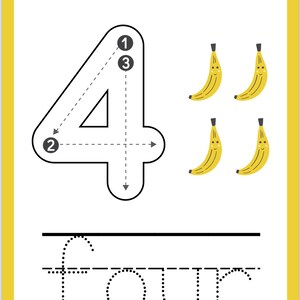 Learn to Count,number Flashcards 1-10, Numbers 1-10, Lerarn ...