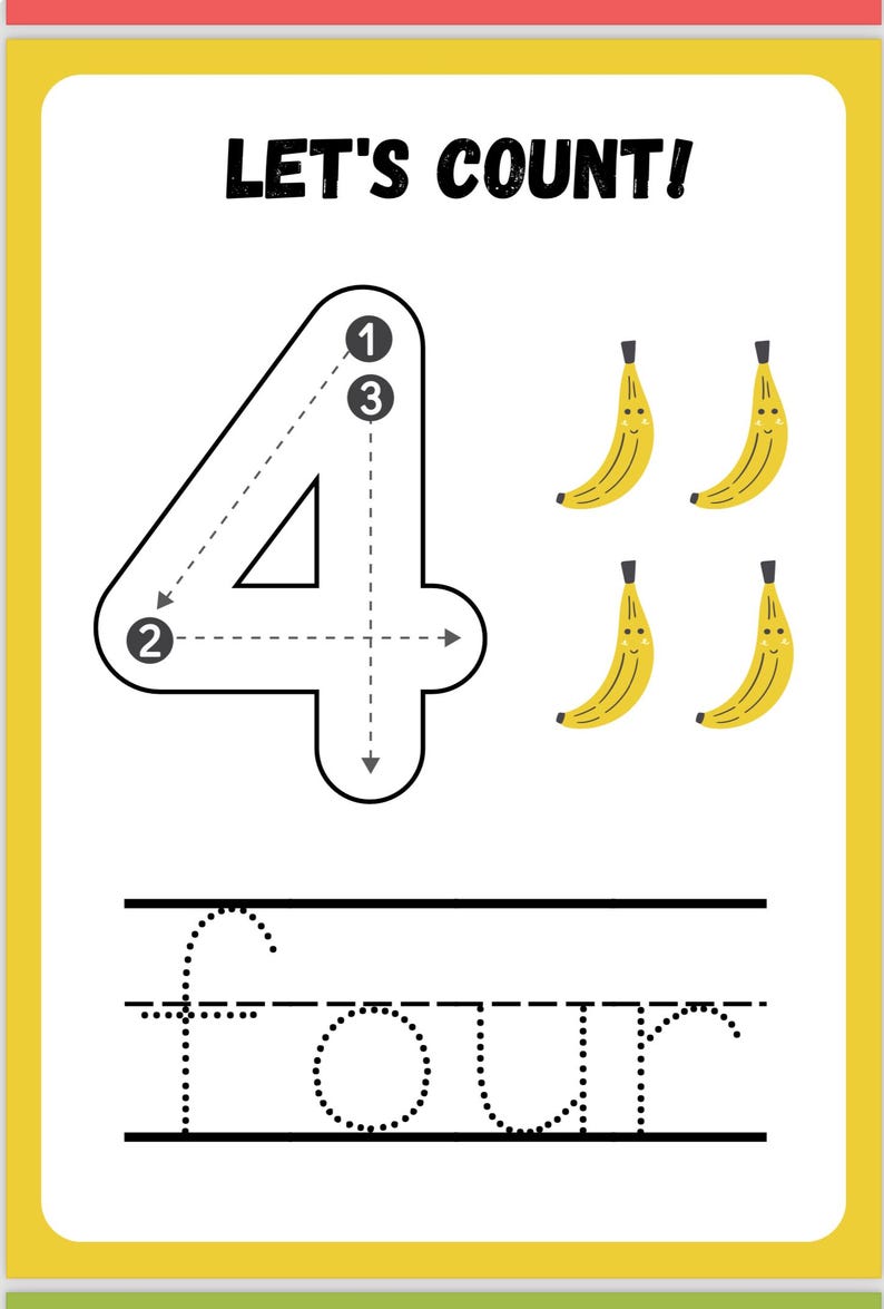 Learn to Count,number Flashcards 1-10, Numbers 1-10, Lerarn ...