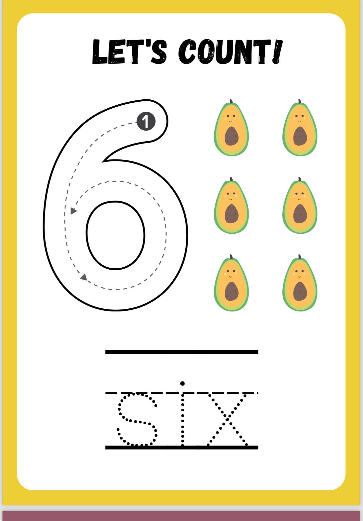 Learn to Count,number Flashcards 1-10, Numbers 1-10, Lerarn ...