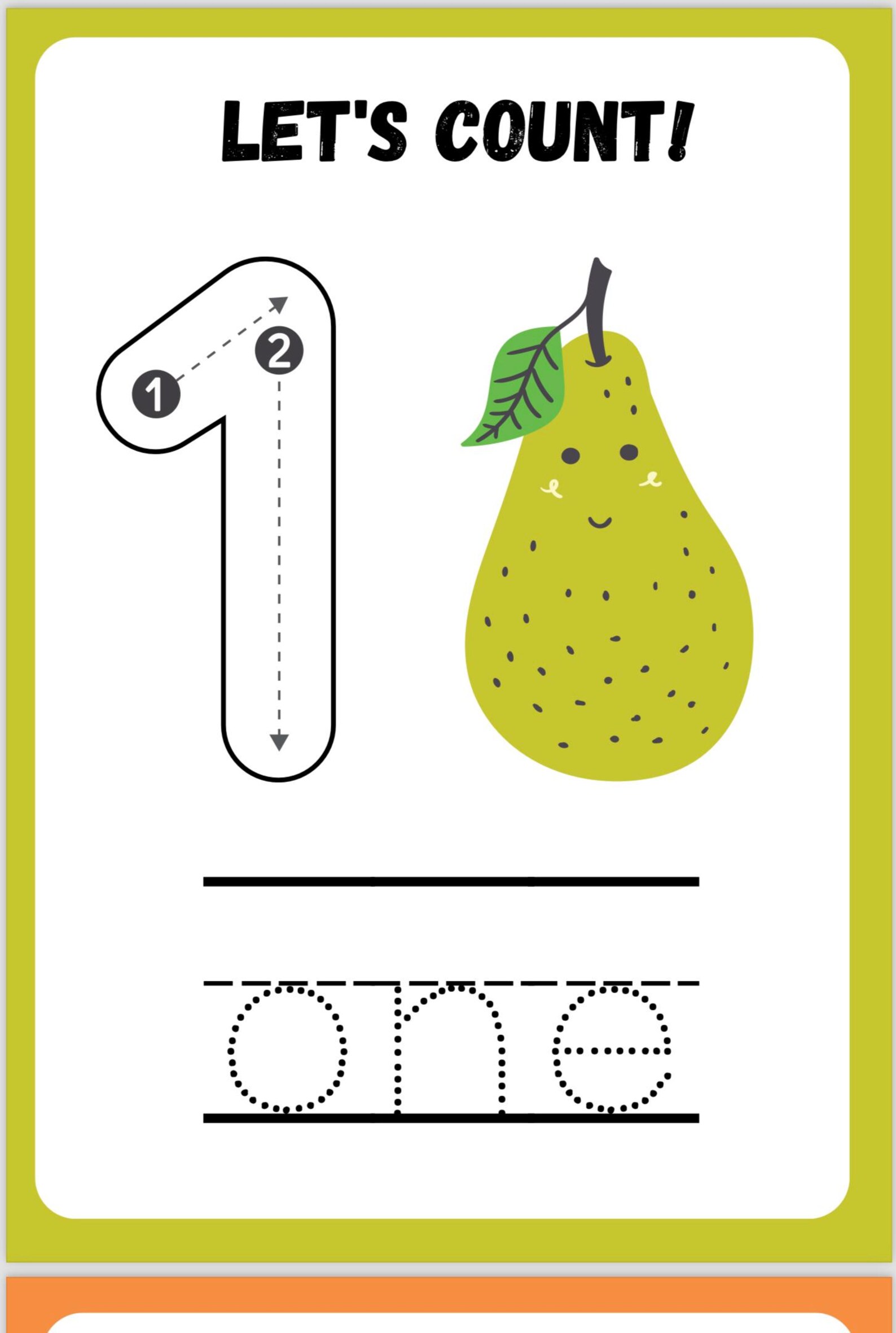 Learn to Count,number Flashcards 1-10, Numbers 1-10, Lerarn ...