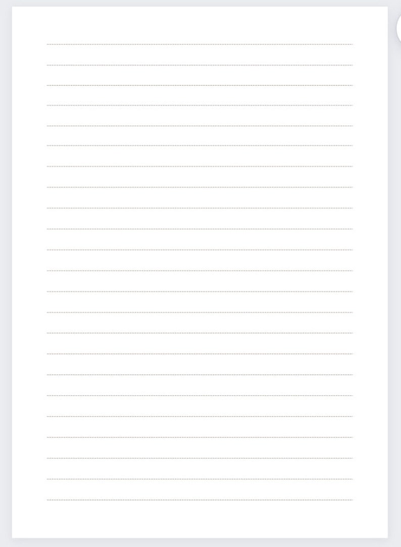 Lined Pages Unique Stationary Designs; Digital Download; Printable ...