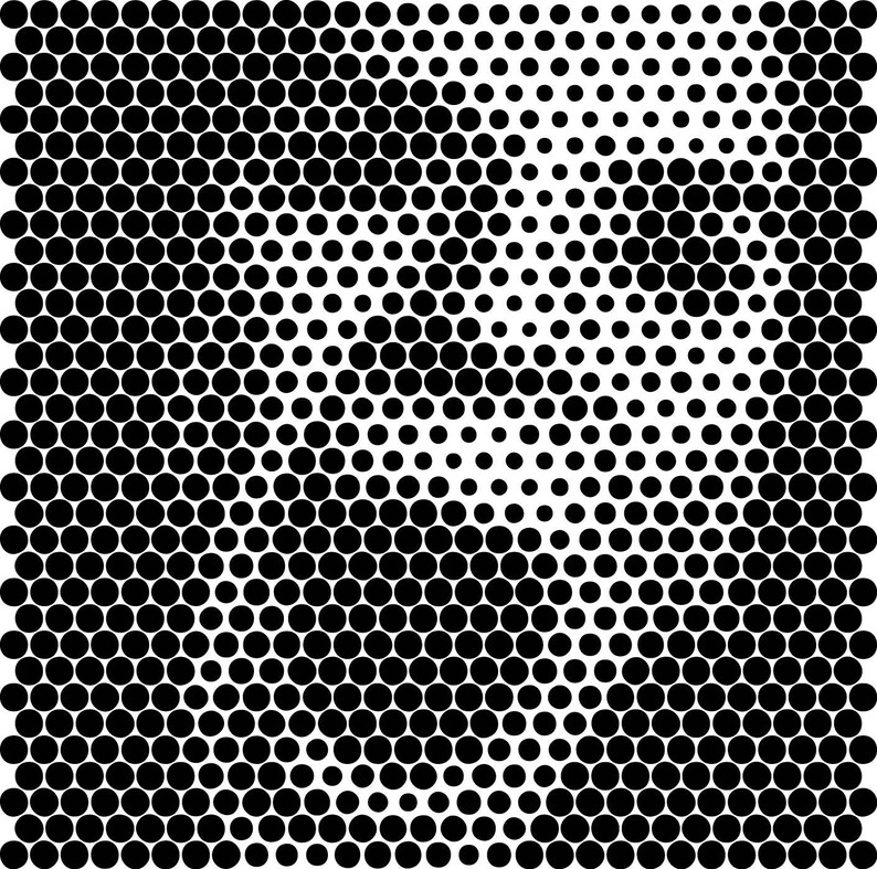 Haunted Portraits SVG Bundle | Horror Spiral Halftone Faces | Laser Cut ...