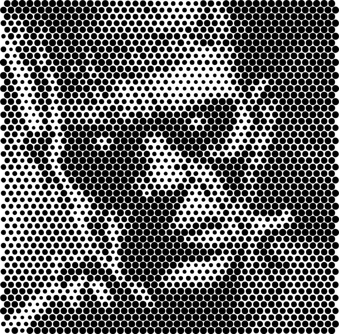 Haunted Portraits SVG Bundle | Horror Spiral & Halftone Faces for ...