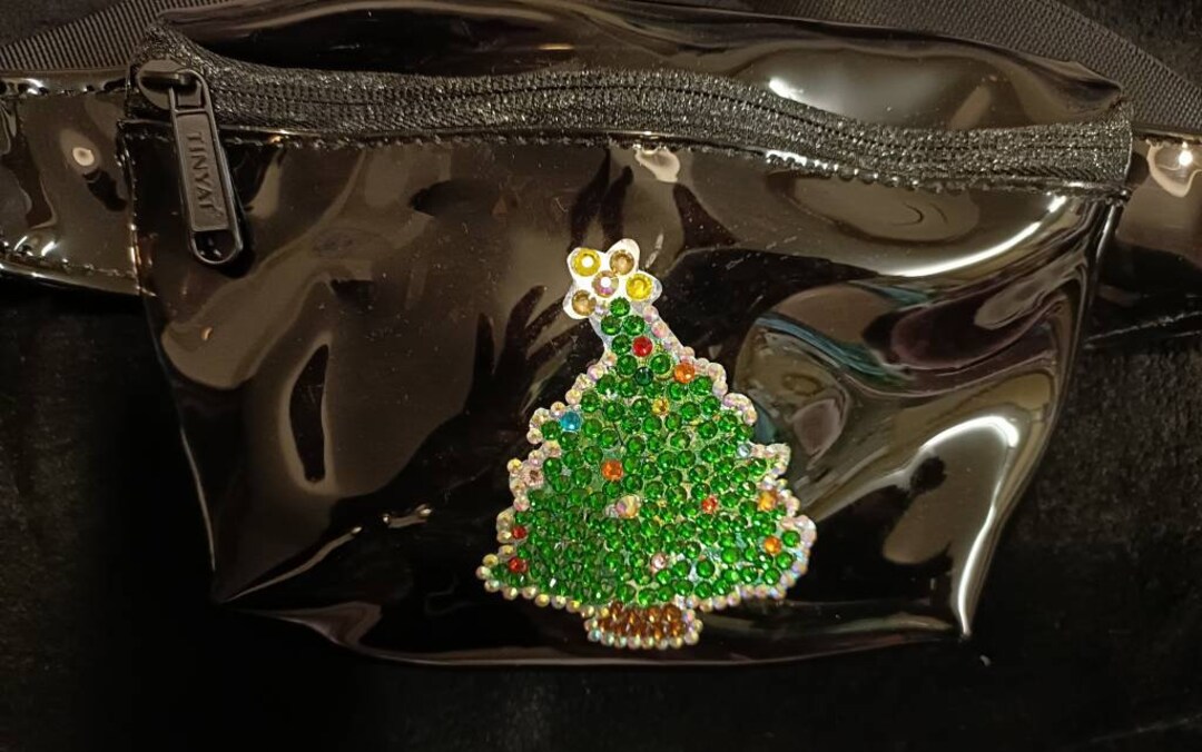 Christmas Bum Bag Holographic, Rhinestone Bum Bag, Womens Bum Bag ...
