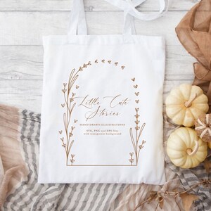 Lavender Arch | Botanical Hand Drawn Illustrations | Engraving Designs ...